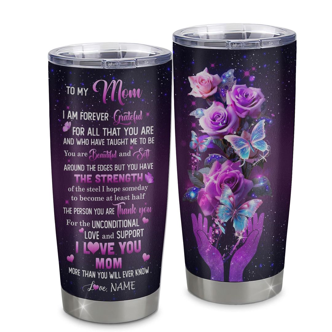 Personalized Custom To My Mom Tumbler TL183 | Kenny Tran Designs