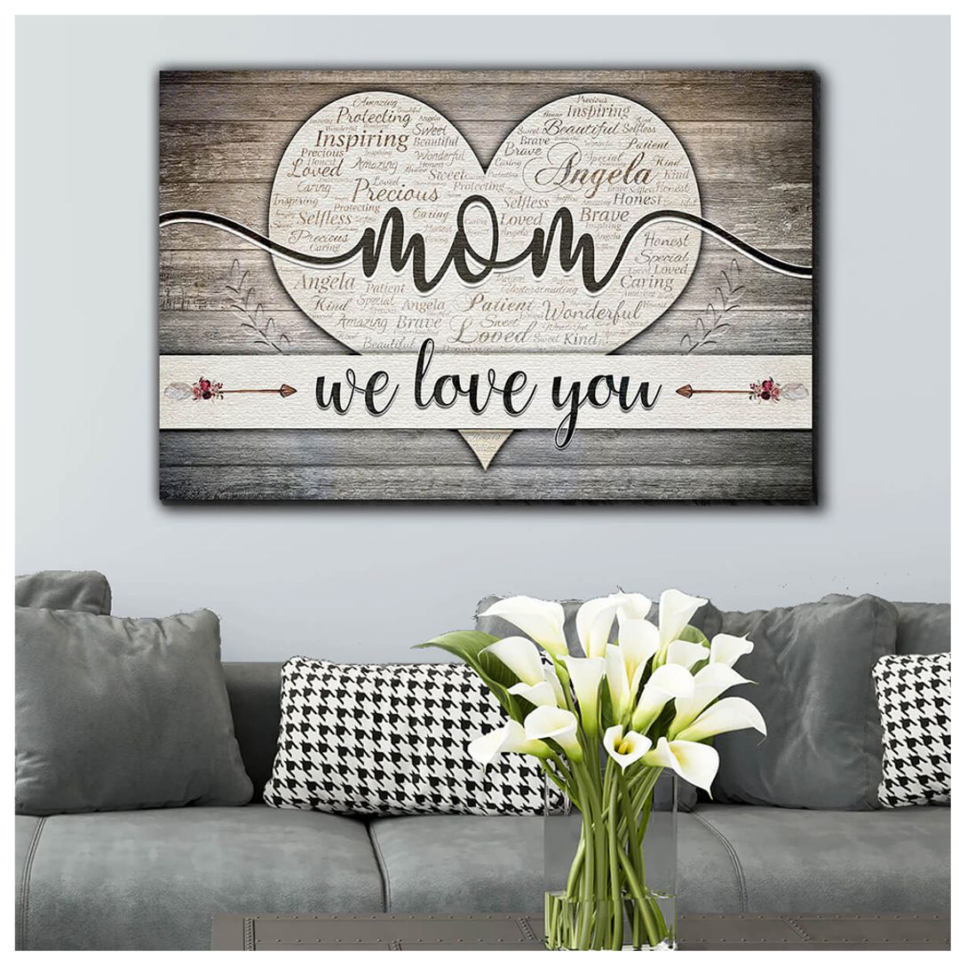 Personalized Custom Family Name Canvas CS265