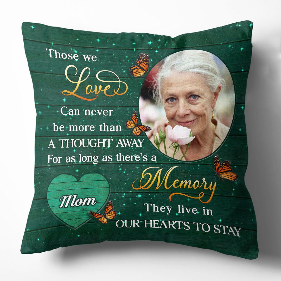 Personalized Custom Memorial Pillow With Picture PL59